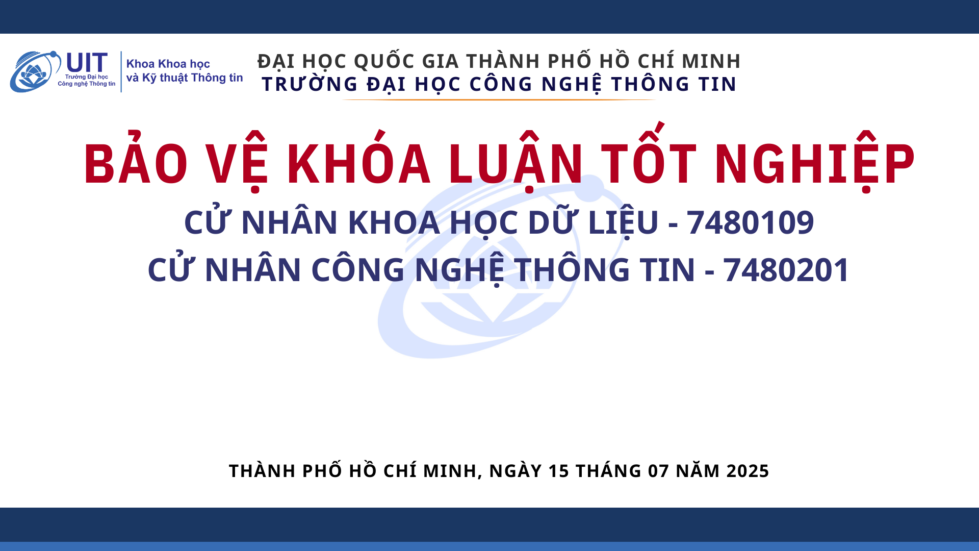 [KH&KTTT] THÔNG TIN HỘI ĐỒNG BẢO VỆ KHÓA LUẬN TỐT NGHIỆP HỌC KỲ II NĂM ...